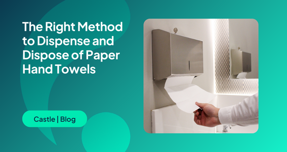 Paper Hand Towels Dispense and Disposal